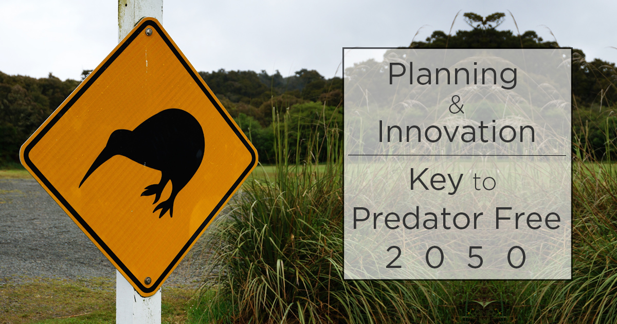 Island Conservation Planning and Technology Key to Predator Free 2050 ...