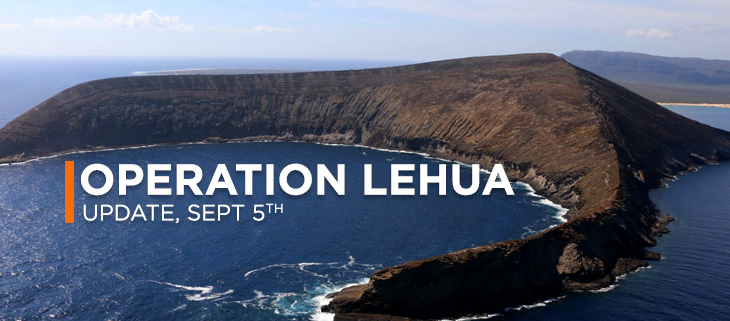 Island Conservation Investigation Under Way Regarding Lehua Island Fish ...