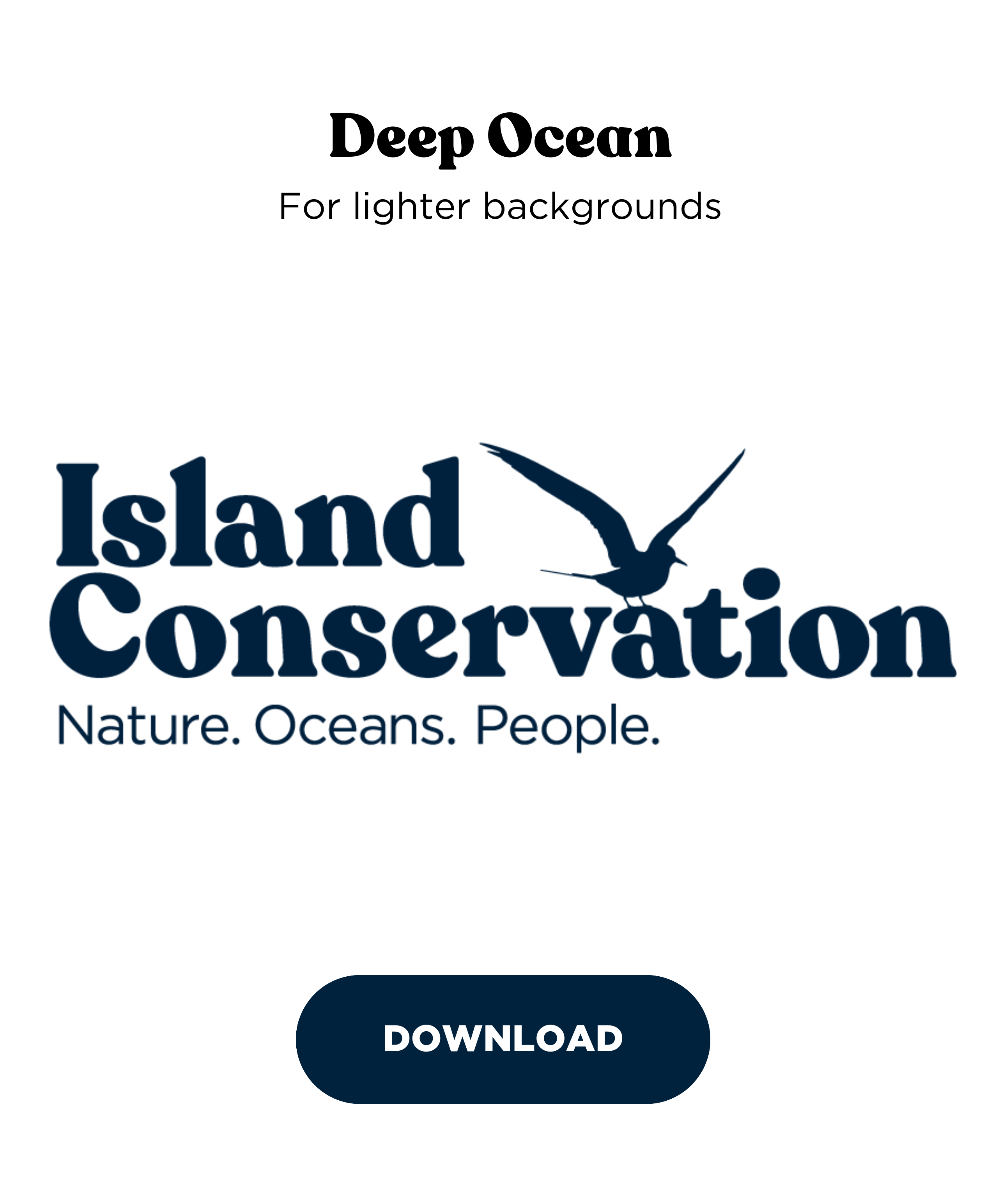 Island Conservation Brand - Island Conservation