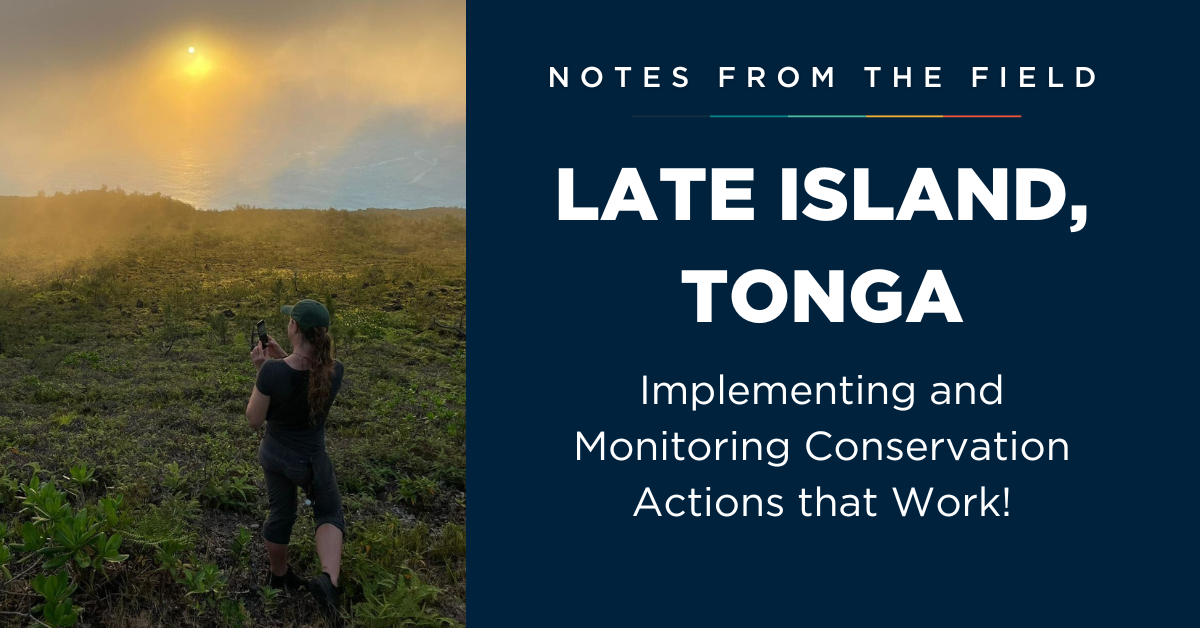 Island Conservation Conservation Actions that Work: Notes from the ...
